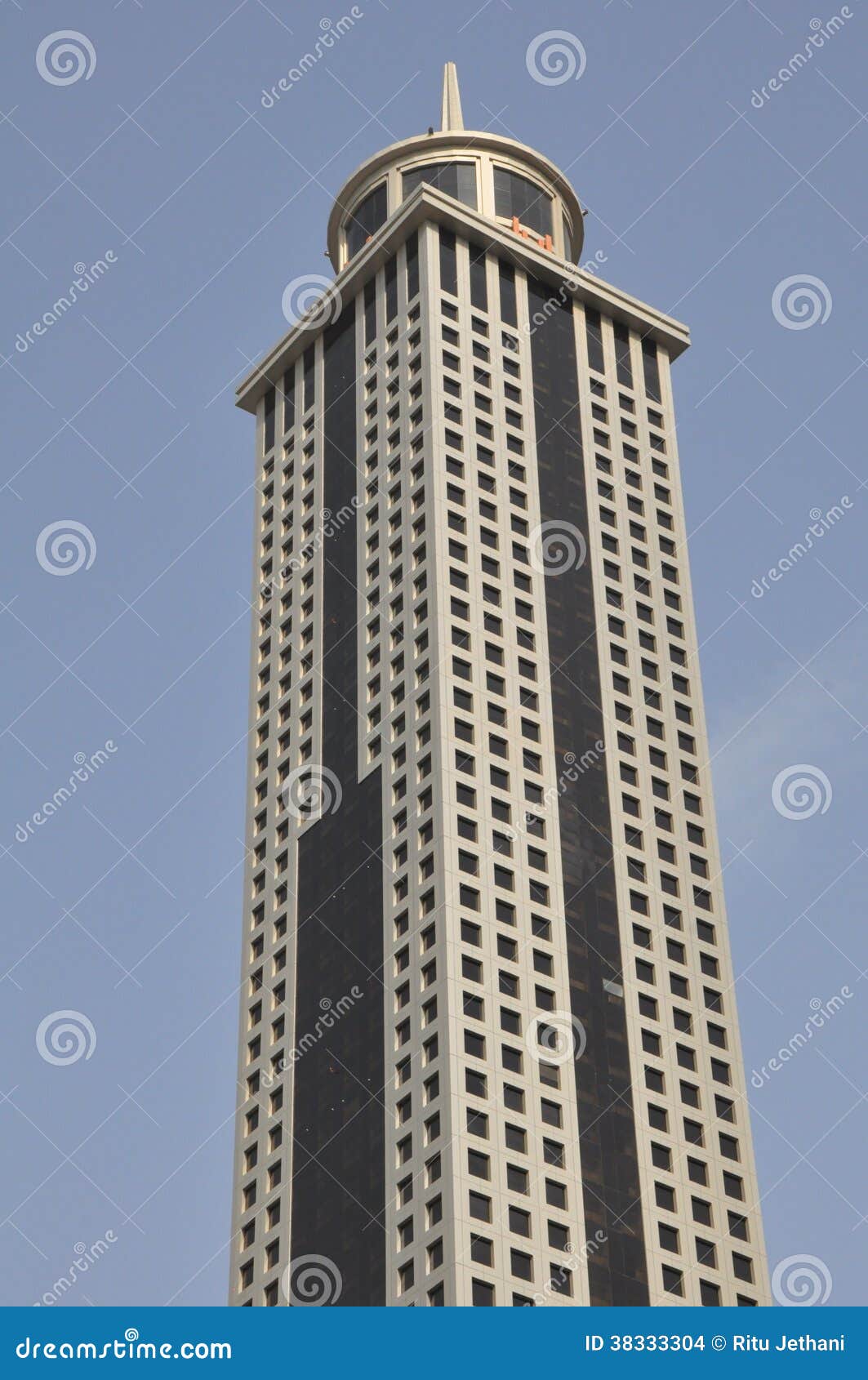 Khalid Al Attar Tower in Dubai, UAE Editorial Stock Image - Image of ...