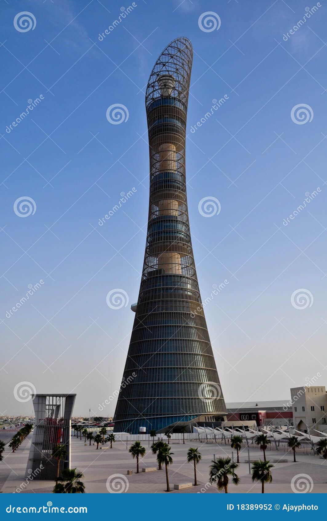 Khalifa Tower stock photo. Image of tower, kalifa, qatar - 18389952