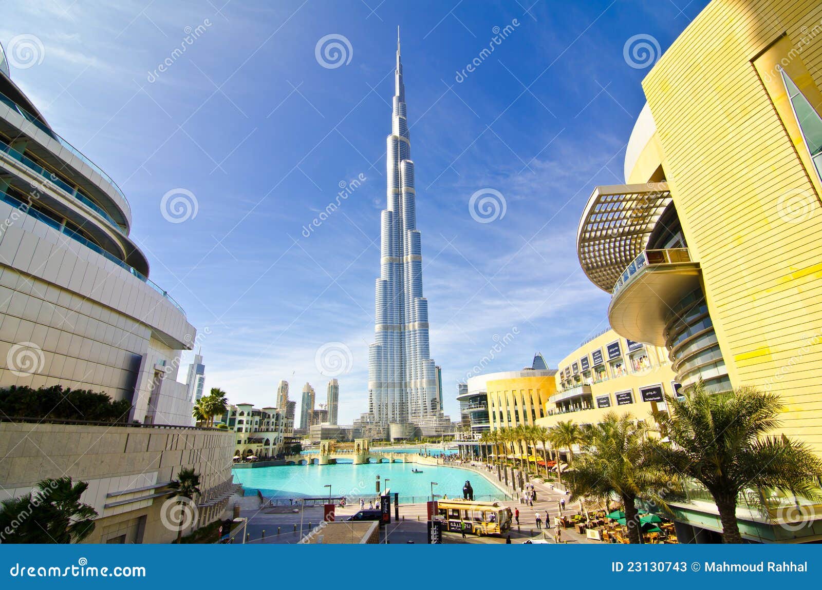 Khalifa Tower editorial stock photo. Image of luxurious - 23130743
