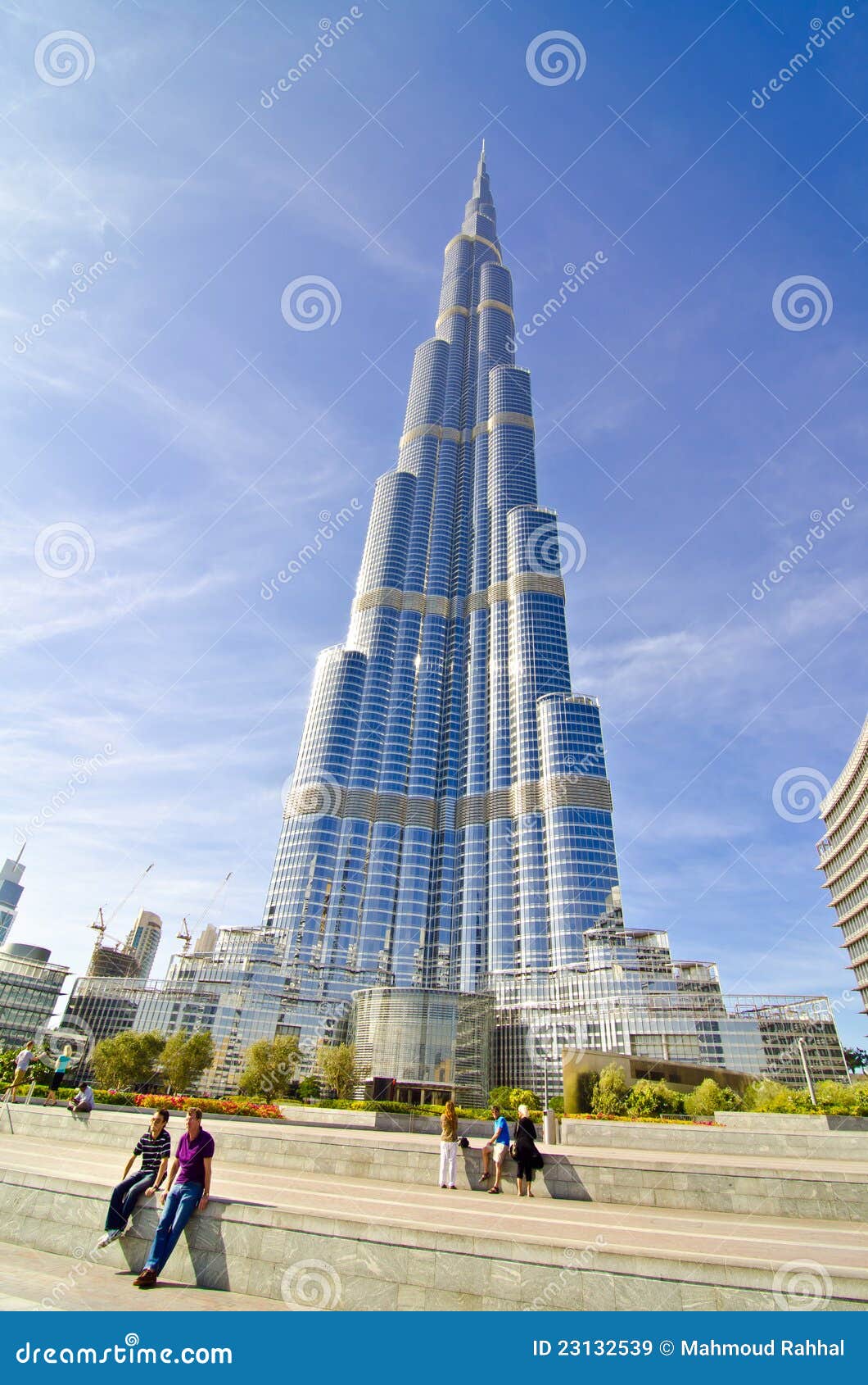 Khalifa Tower editorial stock image. Image of hotel, holiday - 23132539