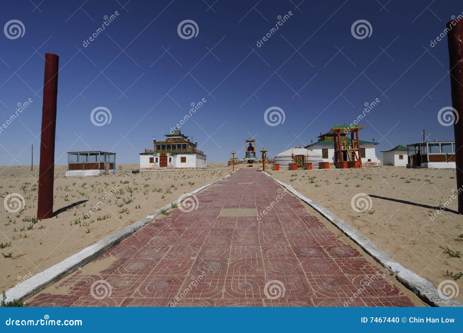 Khamar Monastery 1 stock photo. Image of culture, harmonious - 7467440