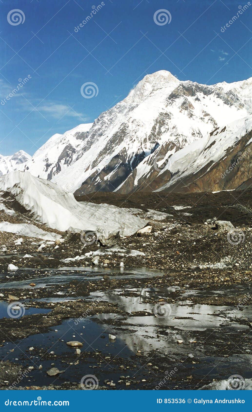 Khan-Tengri Peak Stock Photo | CartoonDealer.com #853536
