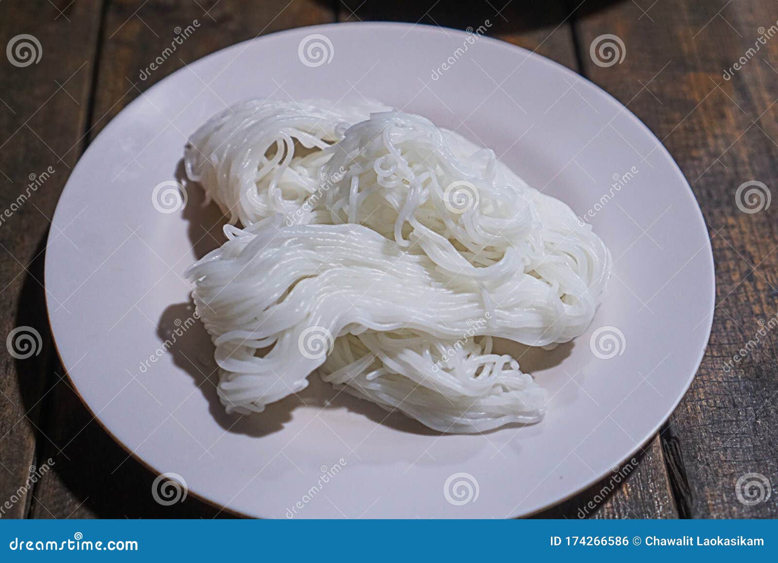 Khanom Jeen Thai Processed Food Stock Photo - Image of dish, food ...