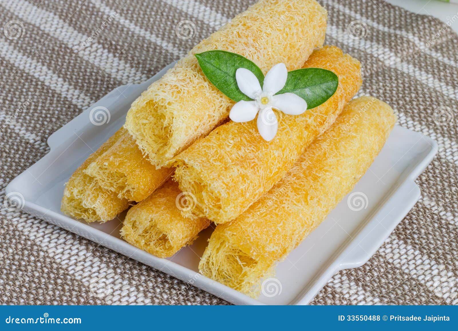 Khanom La stock photo. Image of color, thai, dessert - 33550488