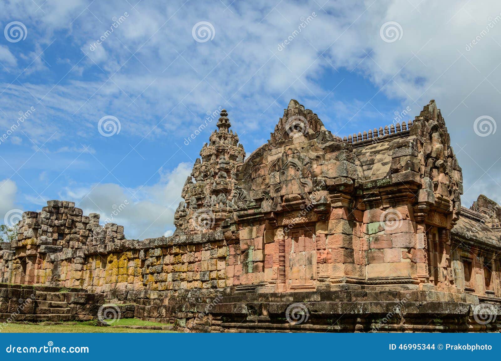 Khao Phanom Rung stock photo. Image of hindu, architecture - 46995344