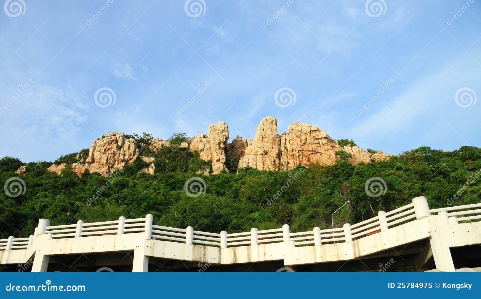 Khao Sam Muk stock image. Image of view, mountain, scenic - 25784975