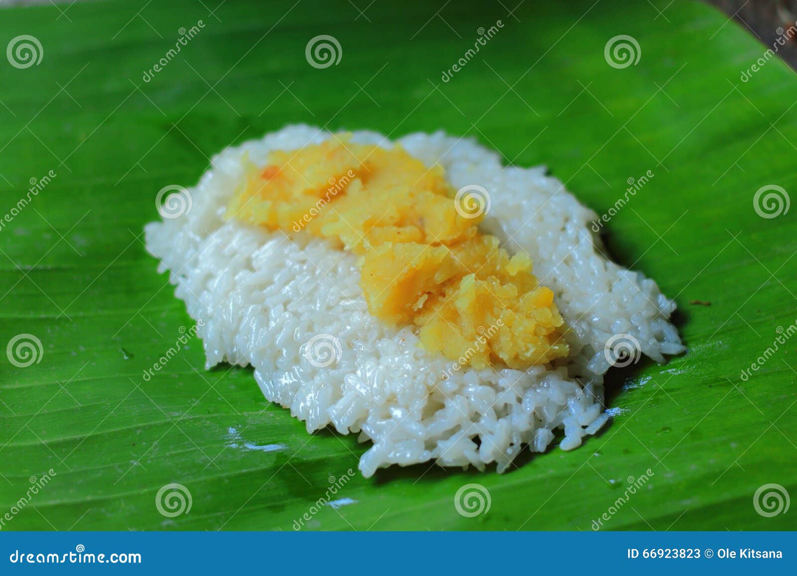 Khao Tom Mat stock image. Image of dessert, native, called - 66923823