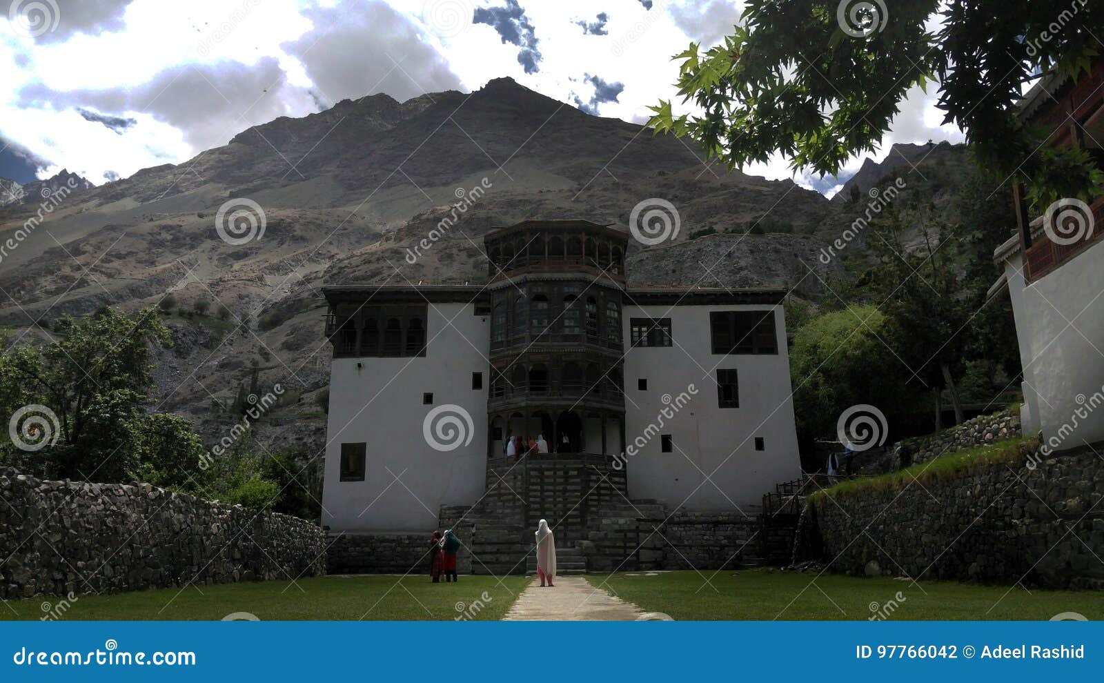 Khaplu fort editorial photography. Image of ancient, skardu - 97766042