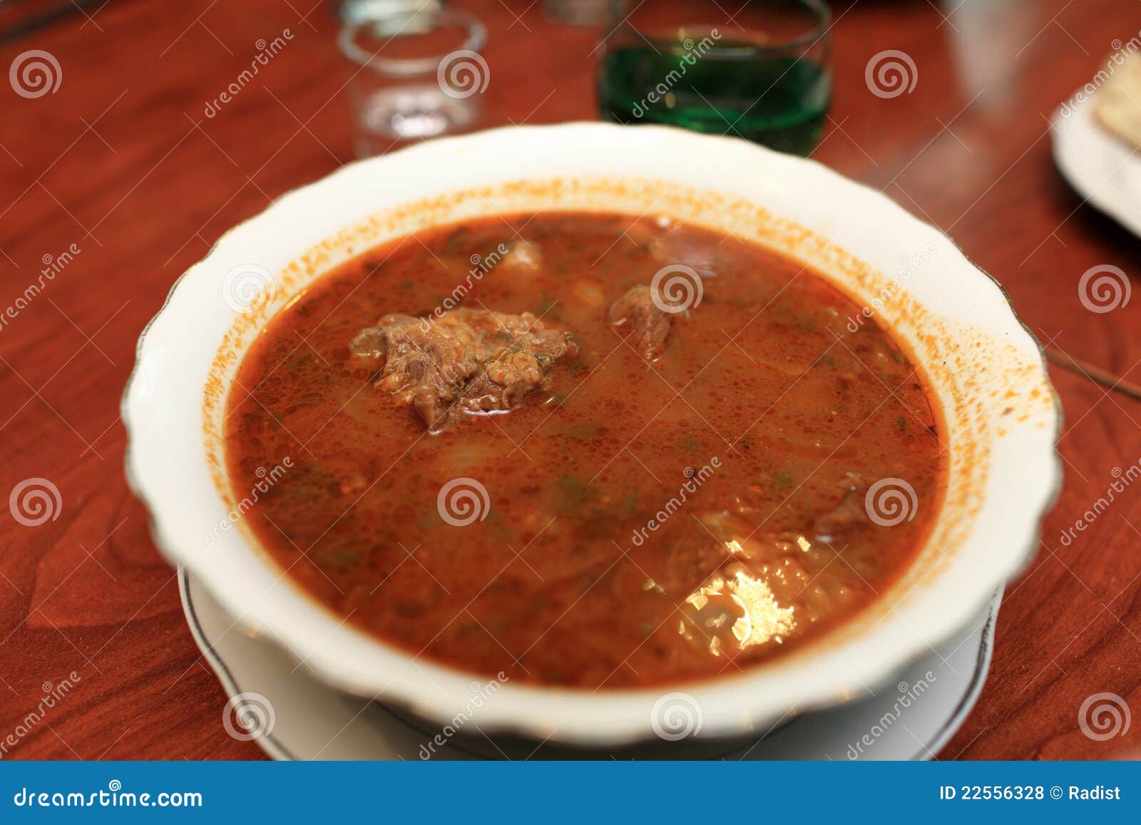 Kharcho soup stock photo. Image of georgia, onion, dish - 22556328