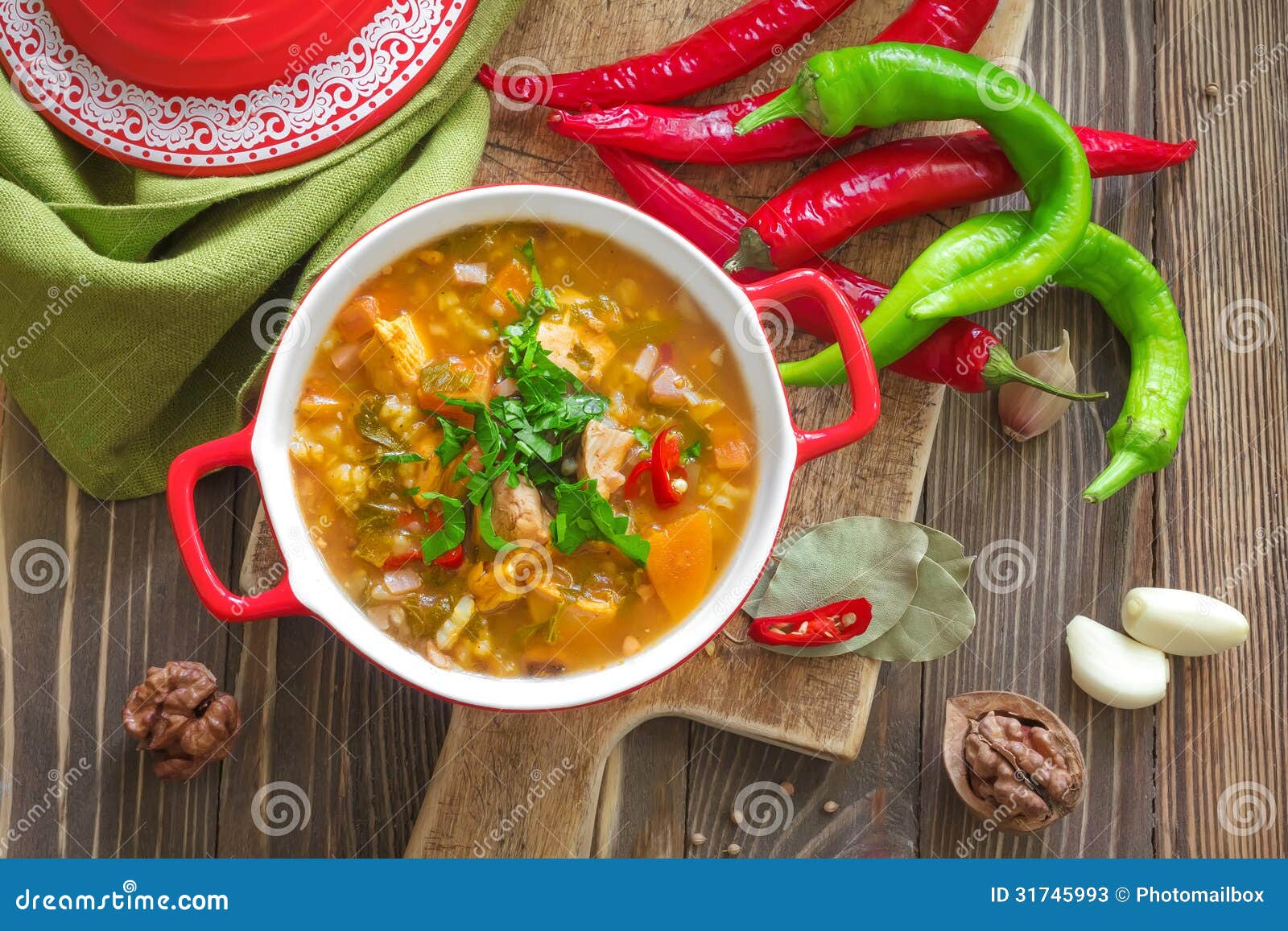 Kharcho stock image. Image of dinner, carrot, beef, delicious - 31745993