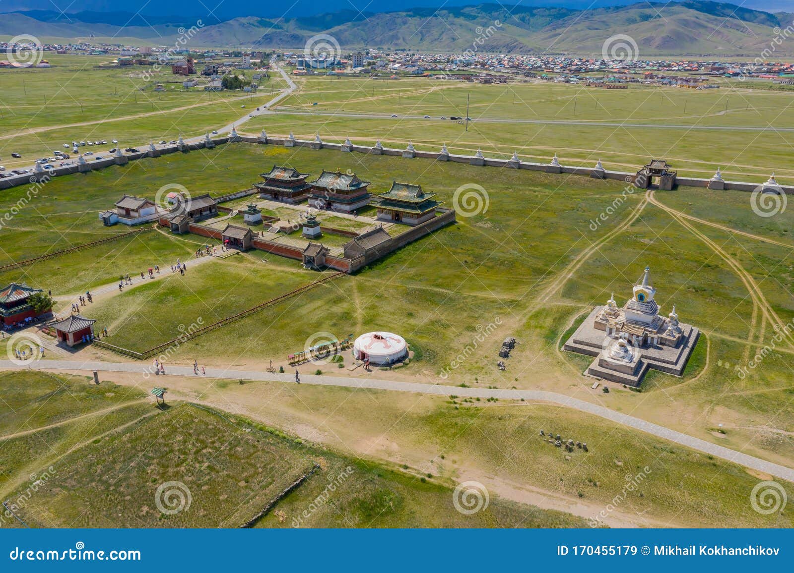 Kharkhorin Erdene Zuu Monastery Stock Image - Image of landscape ... Kharkhorin Erdene Zuu Monastery Stock Image - Image of landscape ...