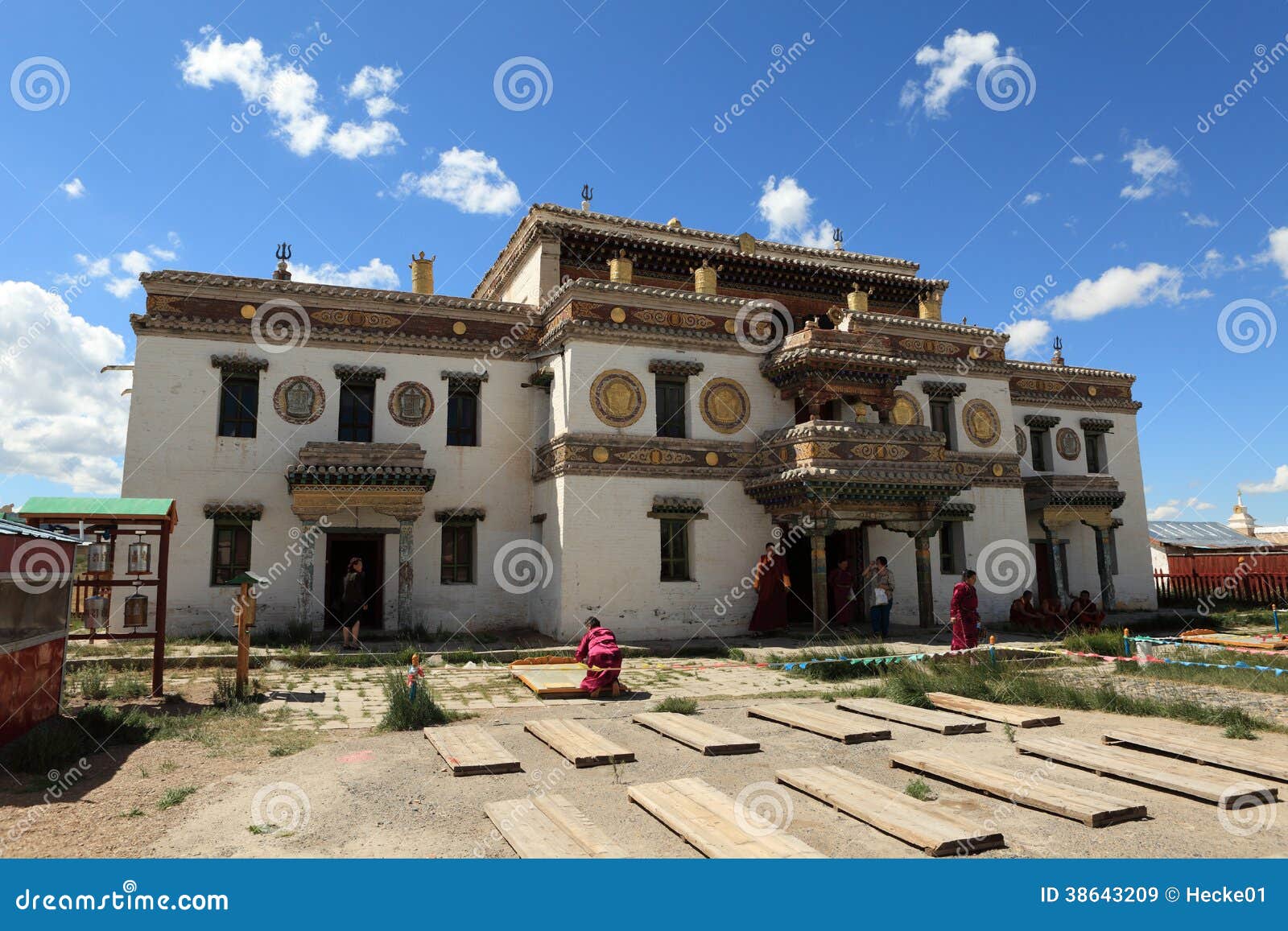 Kharkhorin Erdene Zuu Monastery Editorial Stock Image - Image of ...
