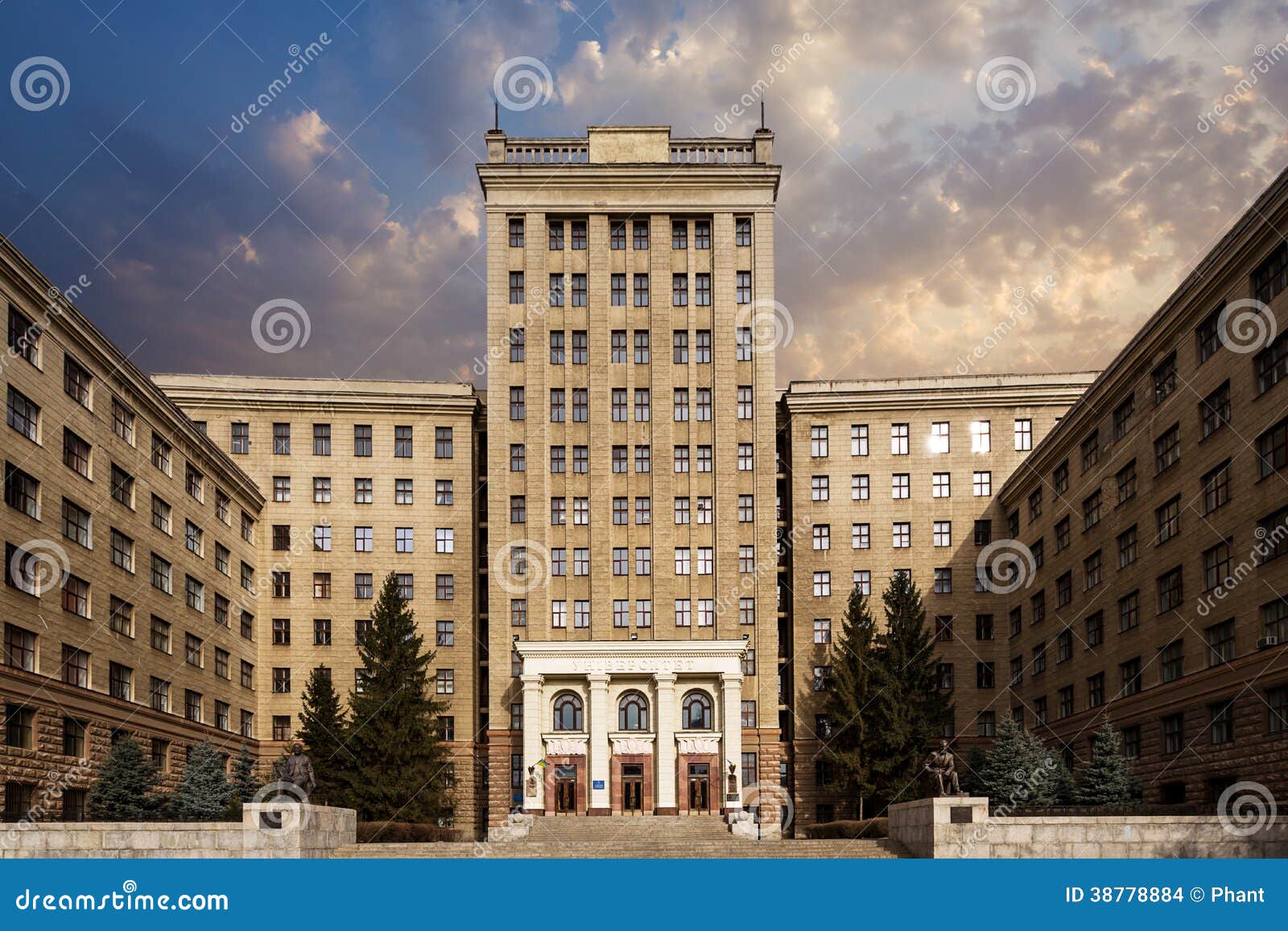 Kharkov. Ukraine stock photo. Image of tall, kharkiv - 38778884