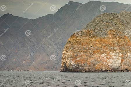Khasab Rocks stock photo. Image of water, geology, hormuz - 572118