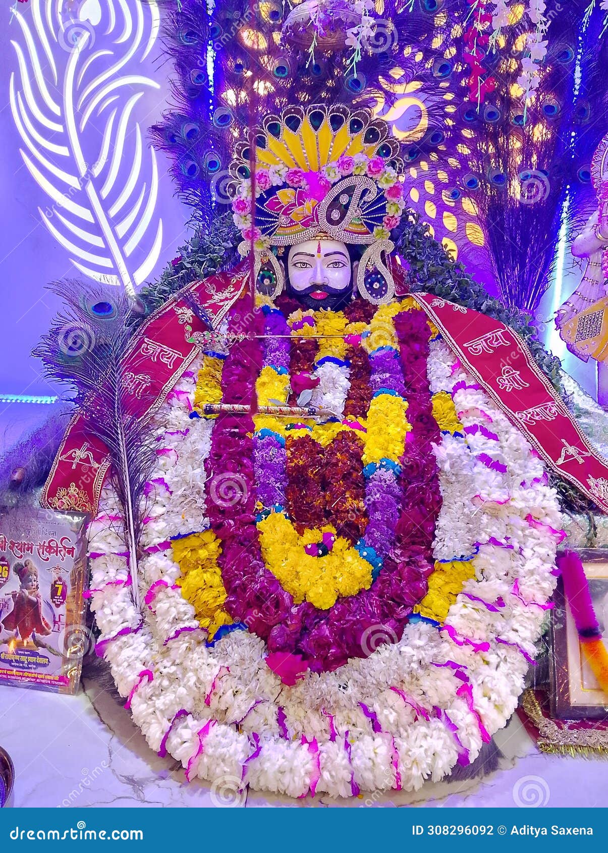 Khatu Shyam ji stock photo. Image of khatushyam, khatushyamji - 308296092