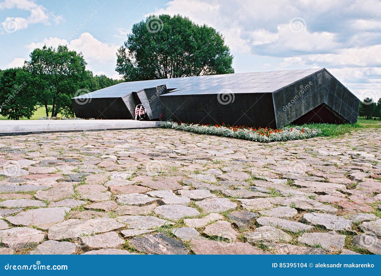 Khatyn, Belarus, July 21, 2008: Memorial Complex in Khatyn. Editorial ...
