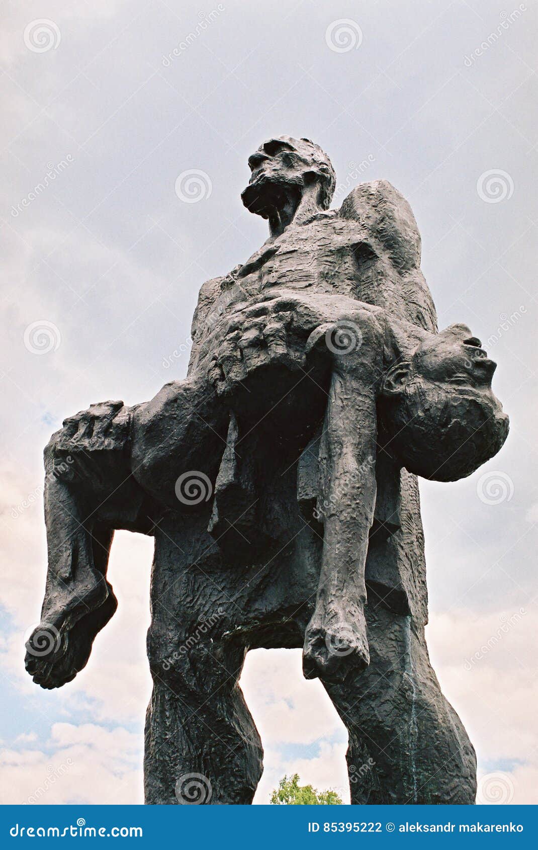 Khatyn, Belarus, July 21, 2008: Memorial Complex in Khatyn. Editorial ...