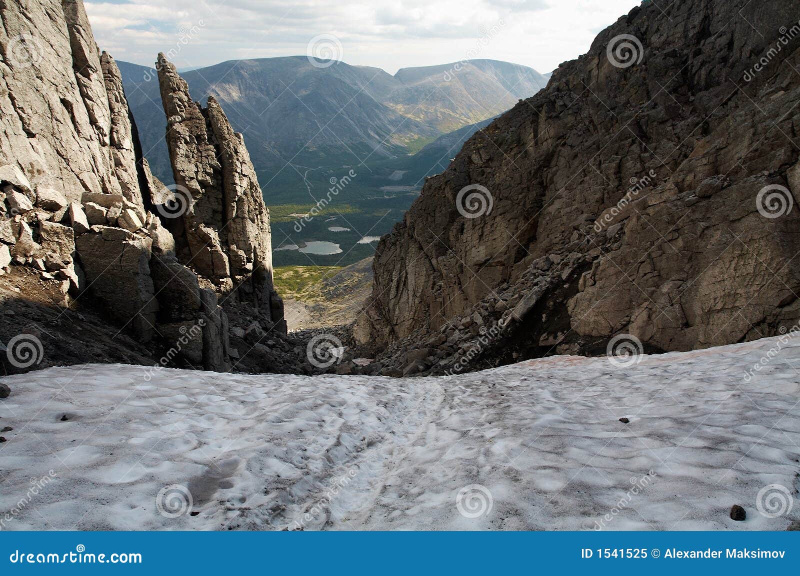 The Khibiny Mountains stock image. Image of pass, calculus - 1541525
