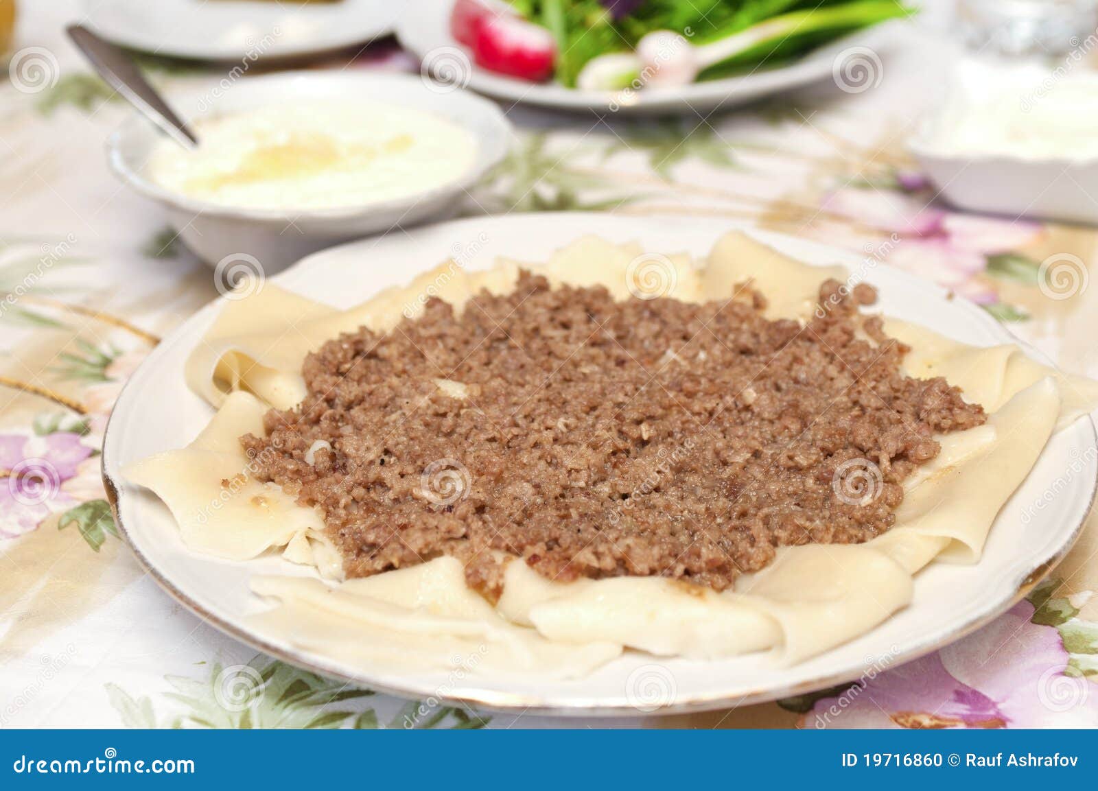 Traditional Azeri Salted Cheese Named Motal Pendiri Peniri Which Is ...