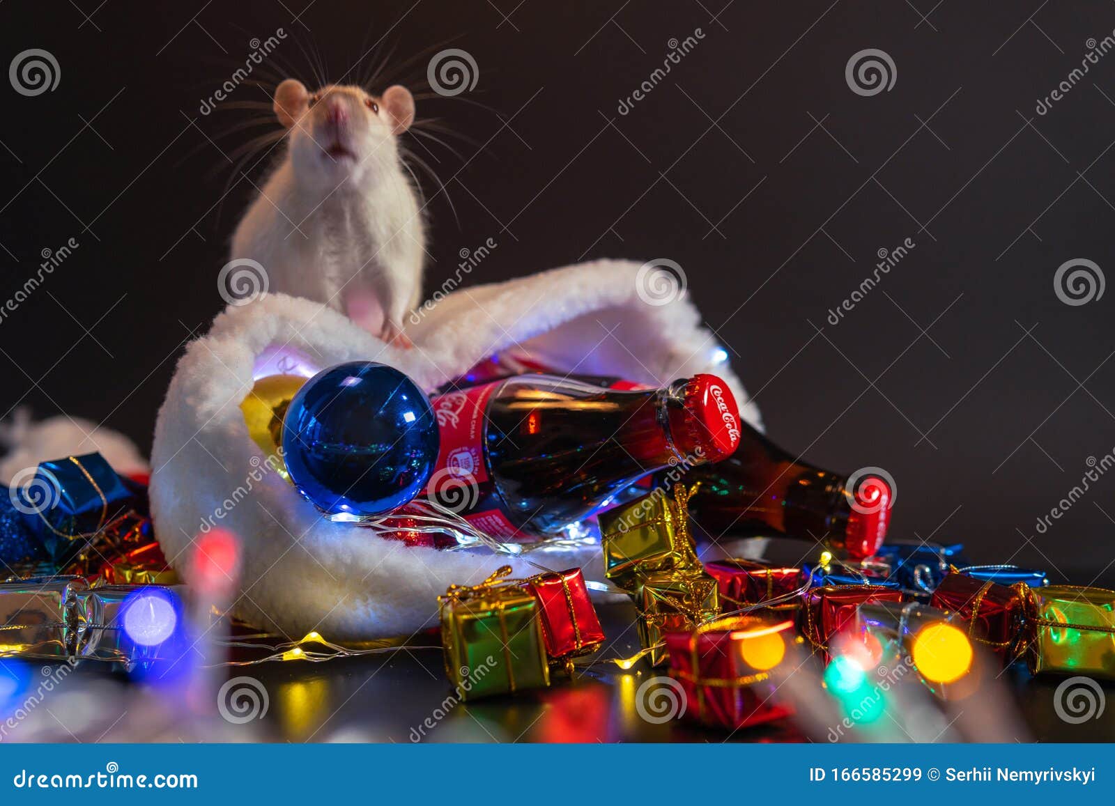 Khmelnytskyi, Ukraine - December 13, 2019: Coca-Cola Classic in a Glass ...