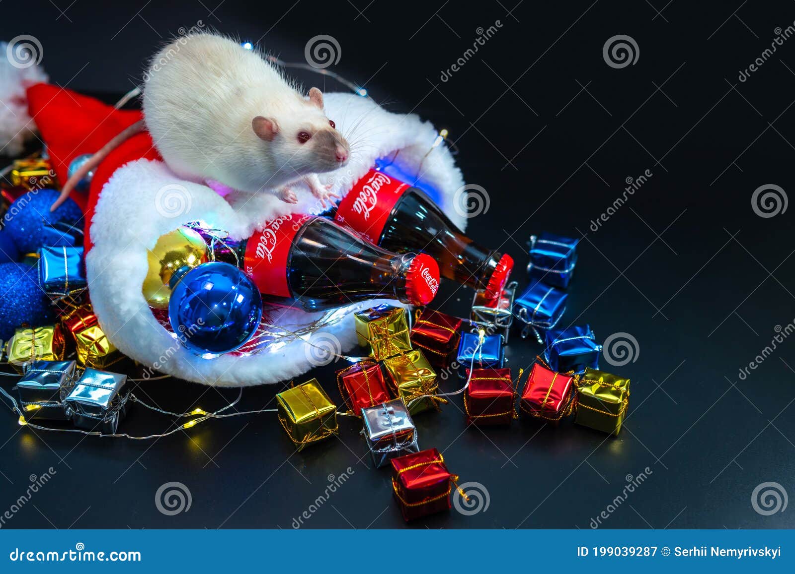 Khmelnytskyi, Ukraine - December 13, 2019: Coca-Cola Classic in a Glass ...