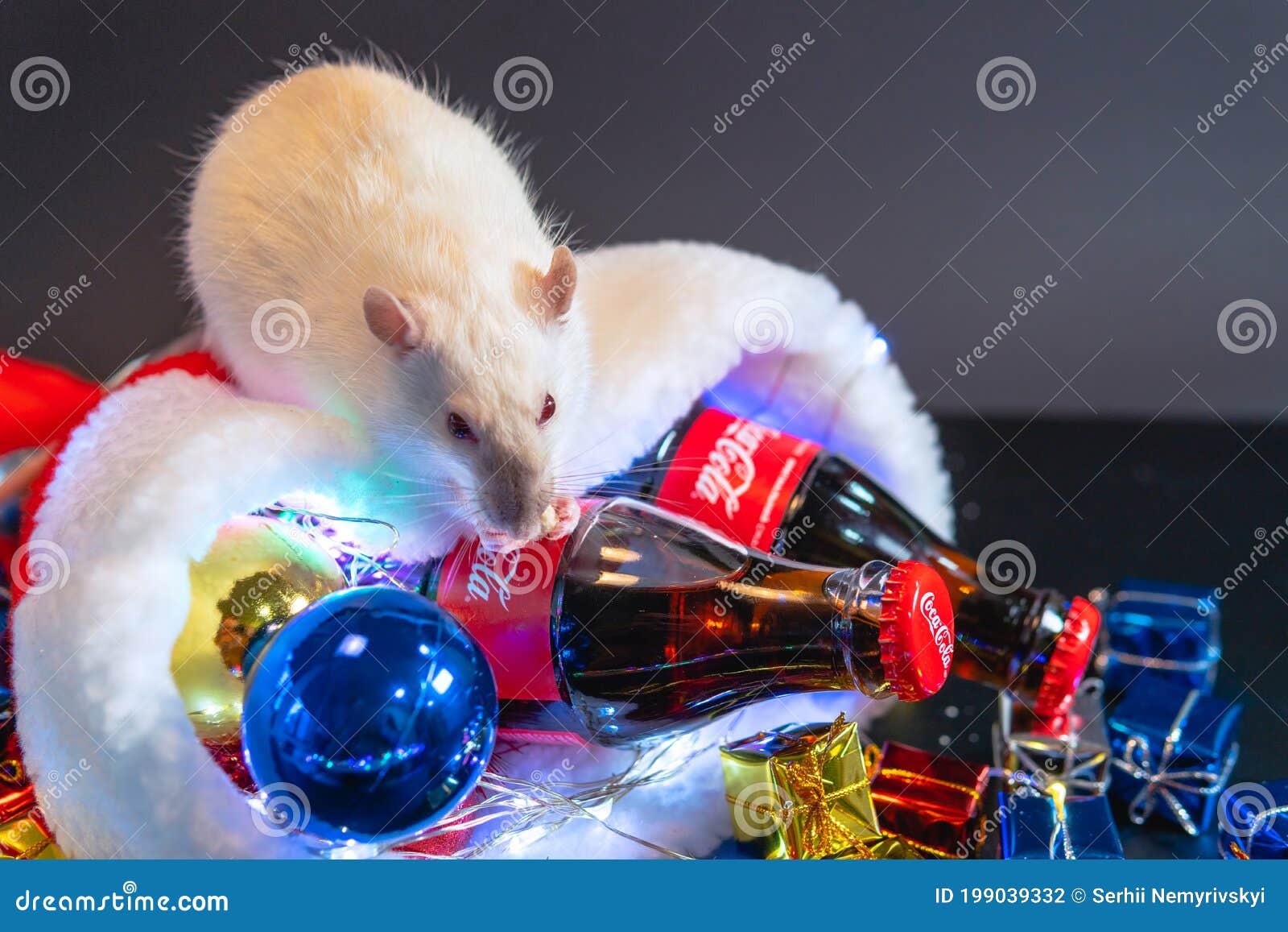 Khmelnytskyi, Ukraine - December 13, 2019: Coca-Cola Classic in a Glass ...
