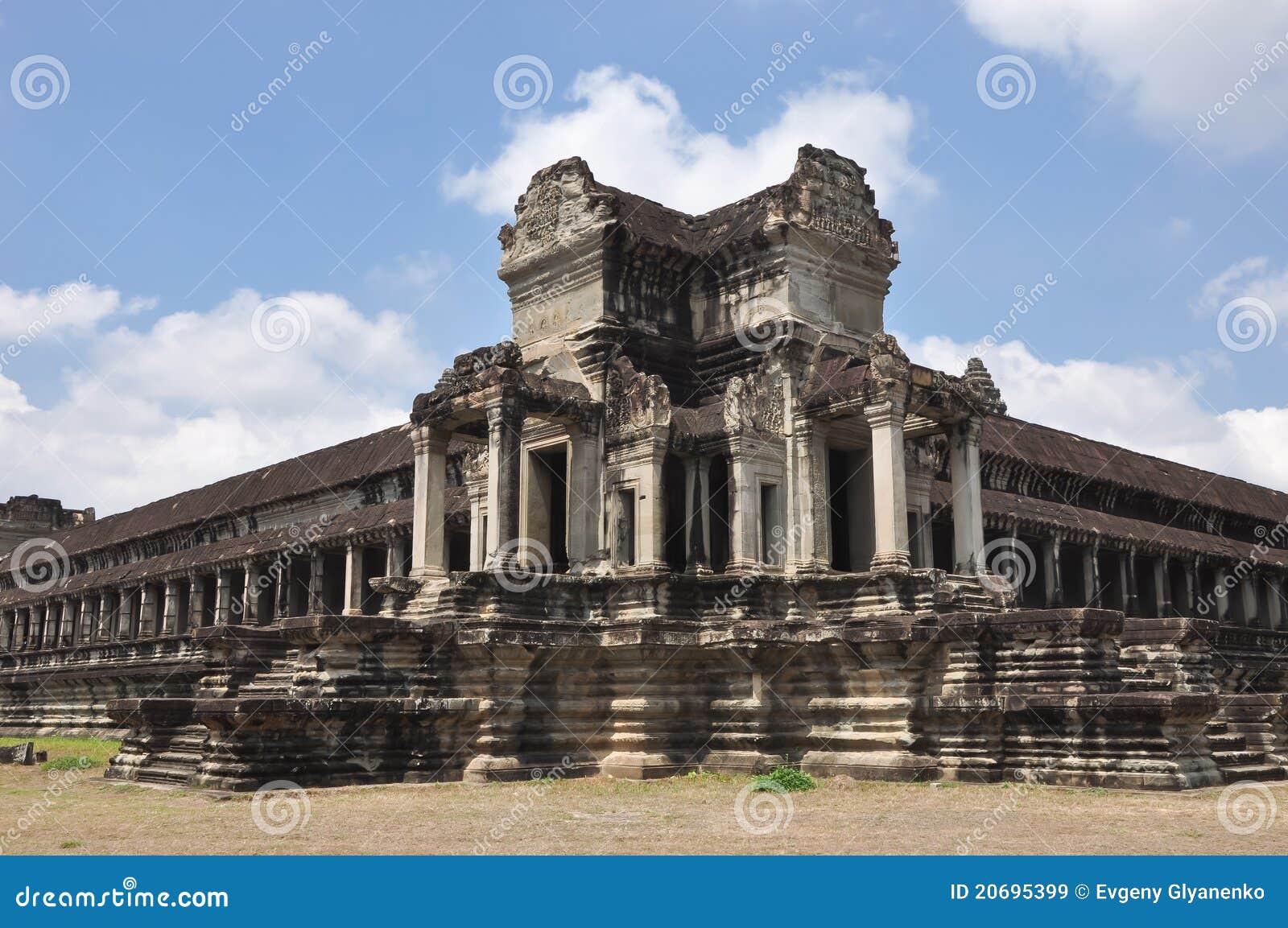 Khmer Building stock image. Image of outdoors, buddhism - 20695399