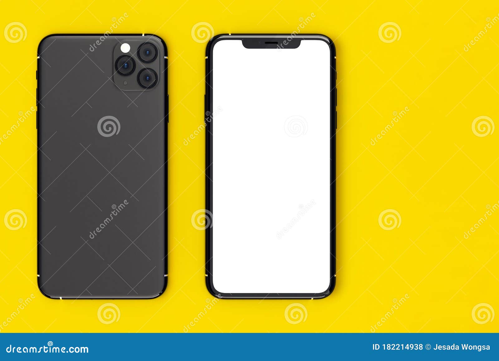 KHON KAEN ,THAILAND,8 MAY 2020 : Iphone 11 Pro, Front and Back Side ...