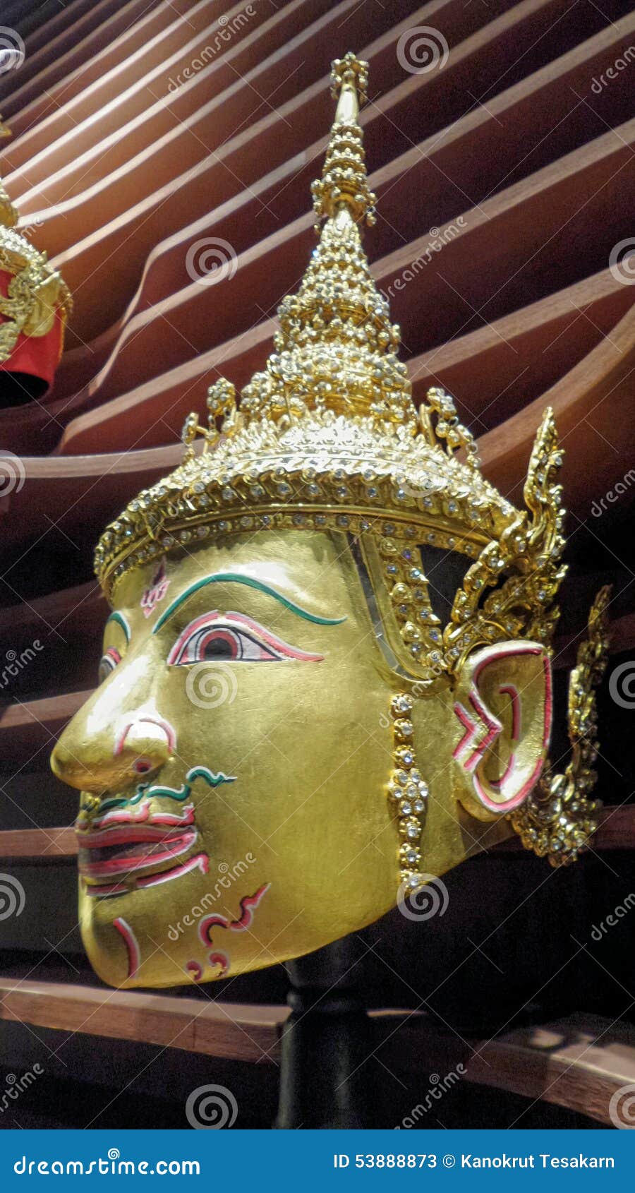 Khon Masked Model Stock Image | CartoonDealer.com #57868651