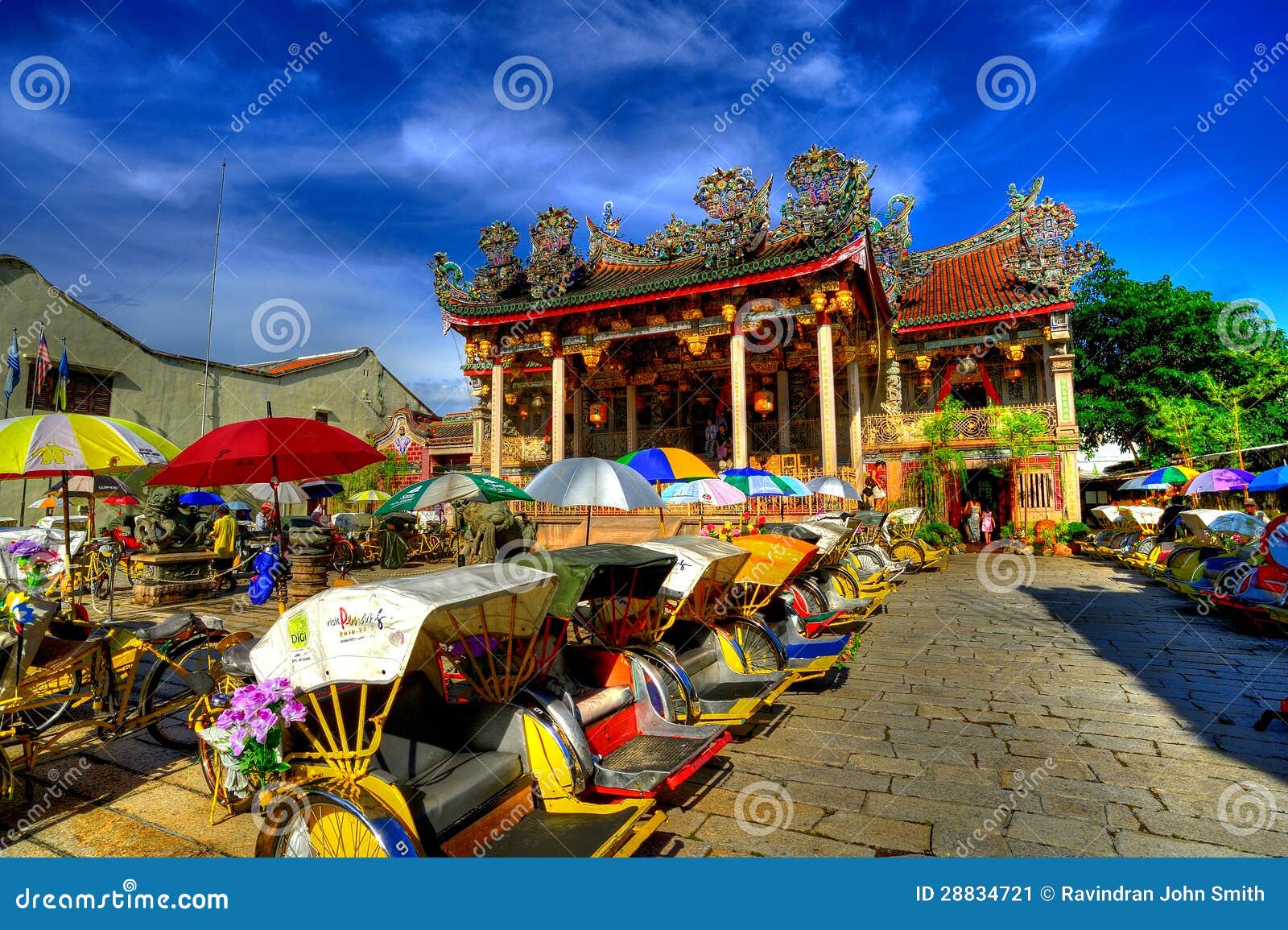 Khoo Kongsi Chinese Temple Editorial Photo | CartoonDealer.com #25828541