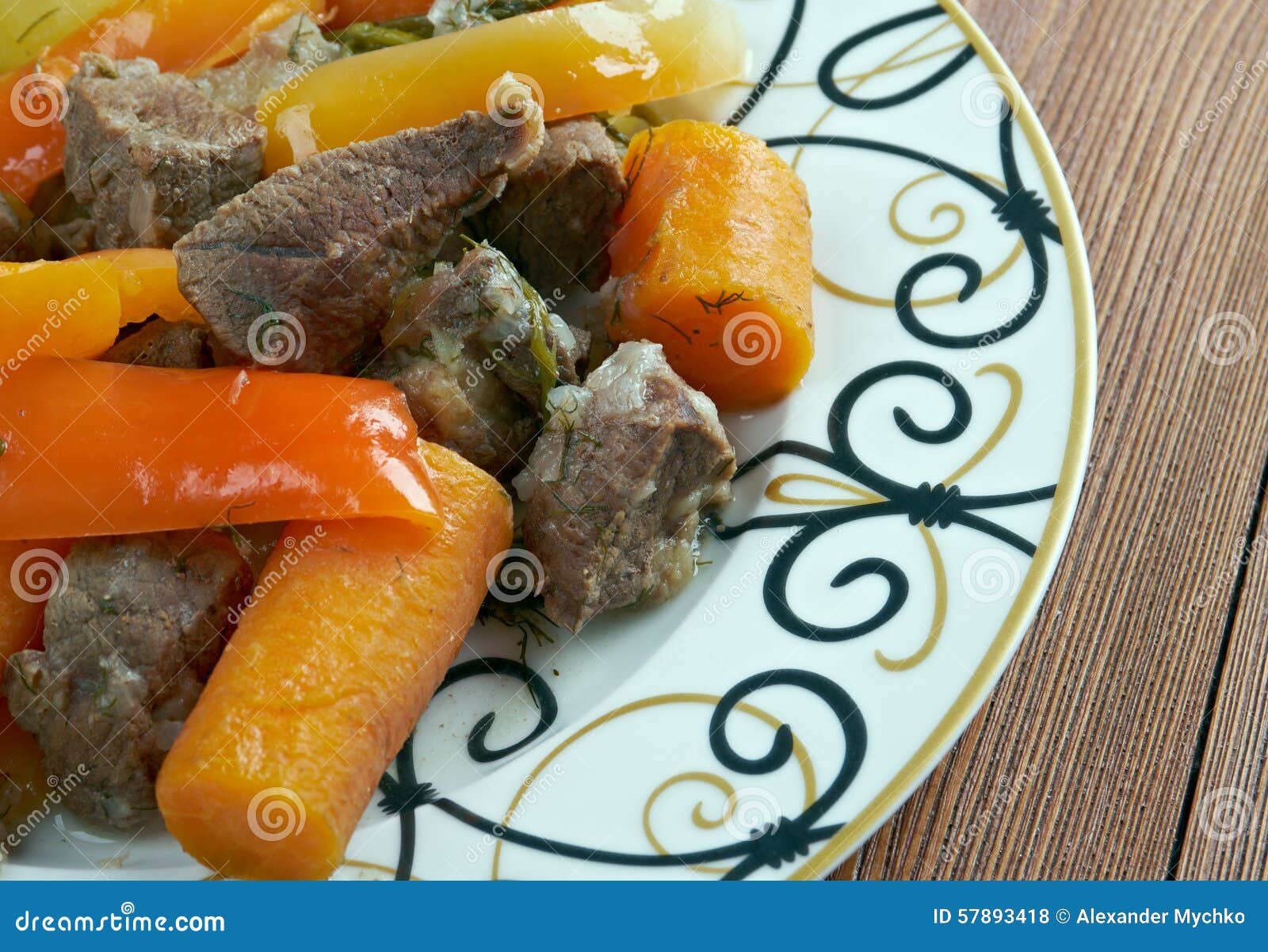 Khorkhog fotografia stock. Immagine di consumo, centrale - 57893418