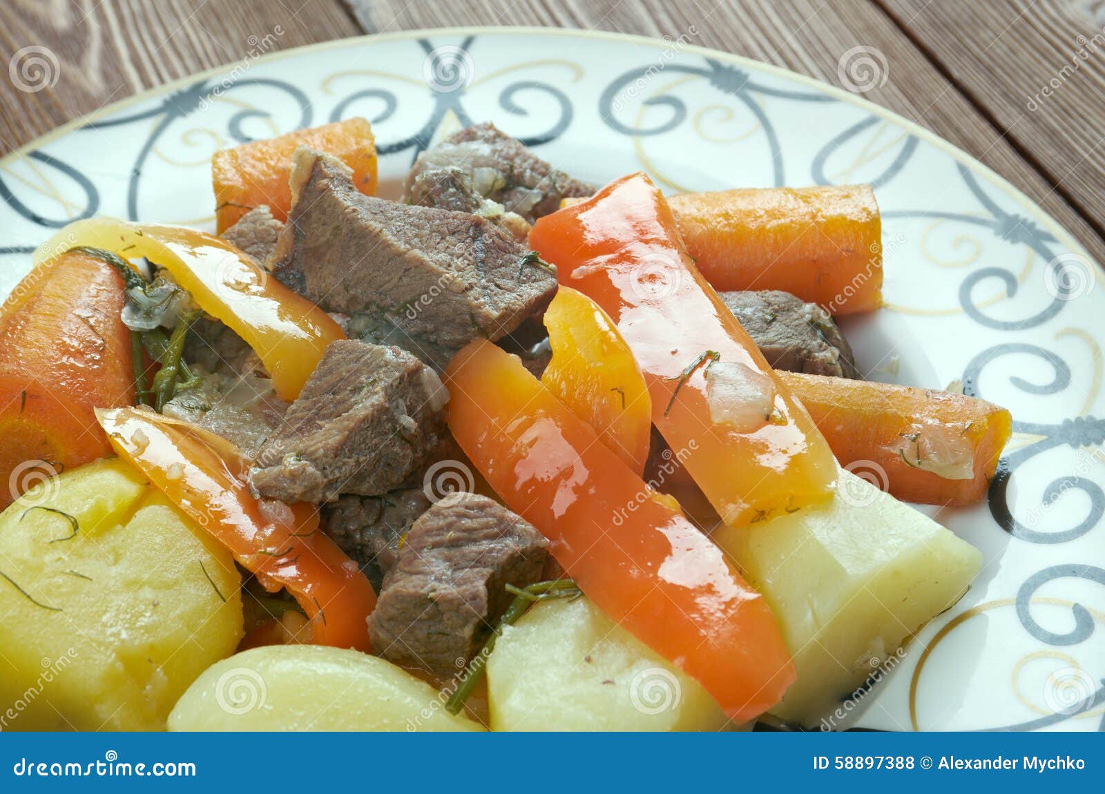 Khorkhog fotografia stock. Immagine di cucina, cottura - 58897388