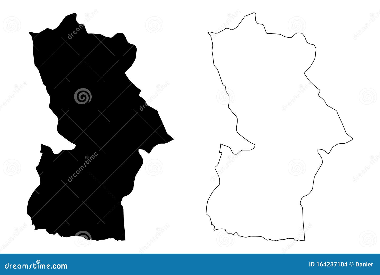 Khovd Province Aimags, Provinces of Mongolia Map Vector Illustration ...