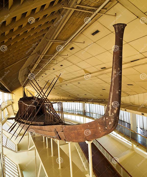 Khufu ship editorial stock image. Image of felucca, khufu - 19133204