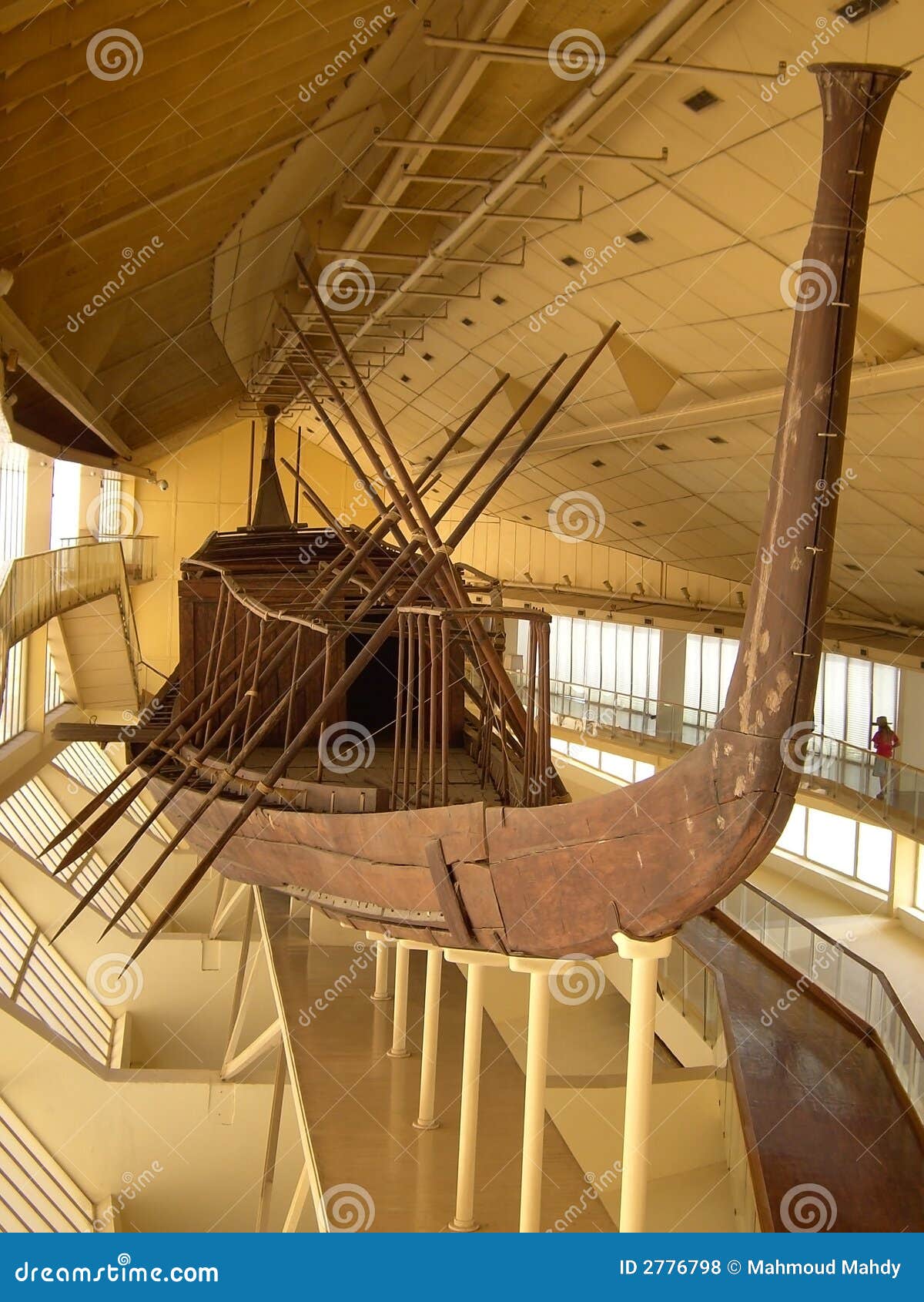 Khufu sun boat editorial stock photo. Image of pharaoh - 2776798