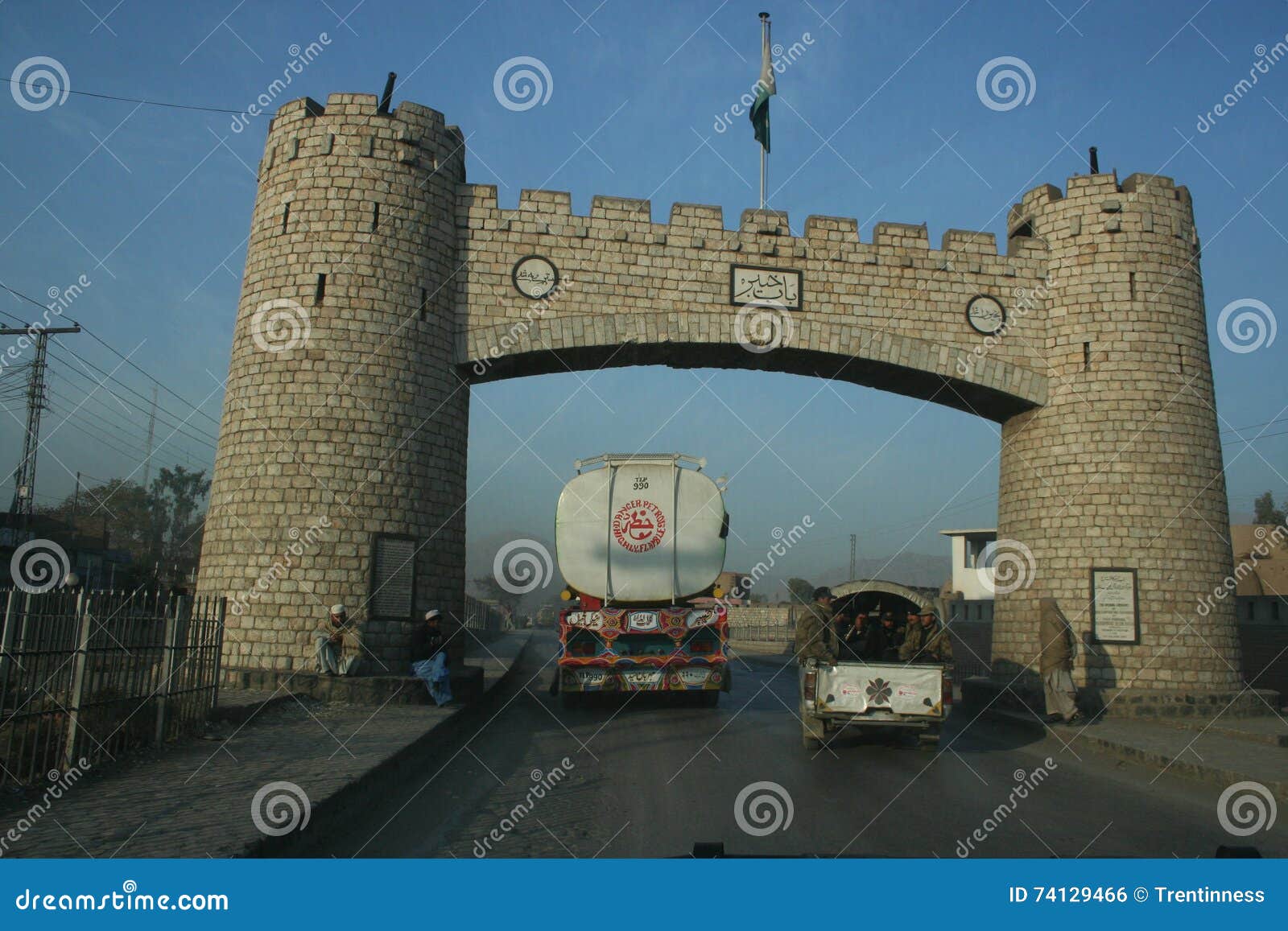 Khyber Pass in Pakistan editorial photo. Image of transport - 74129466