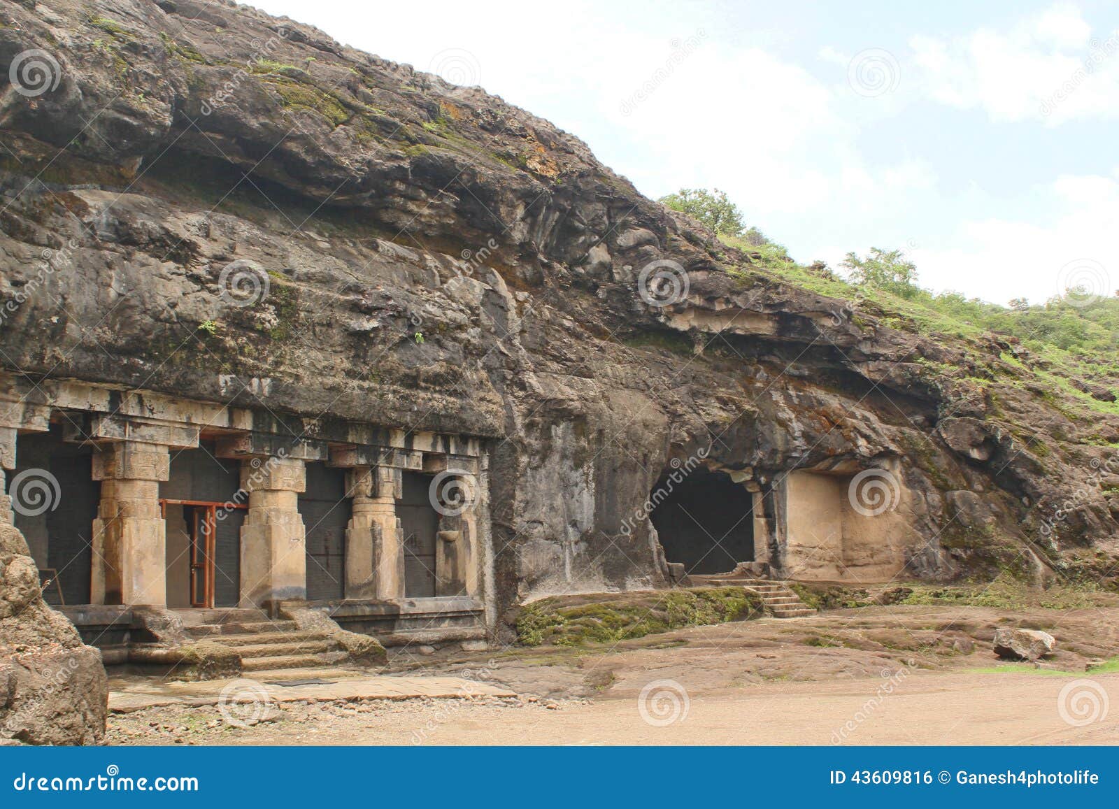 Ki Khai, Caverna 14, Ellora Caves, India Di Ravan Fotografia Editoriale ...