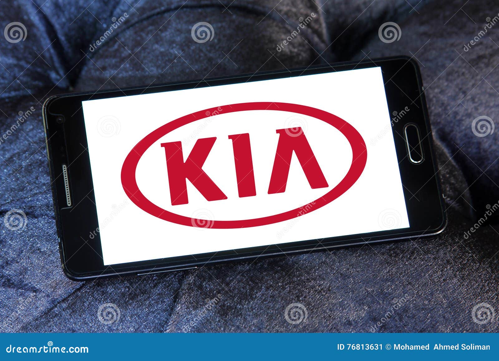 Kia-Autologo redaktionelles foto. Bild von hintergrund - 76813631