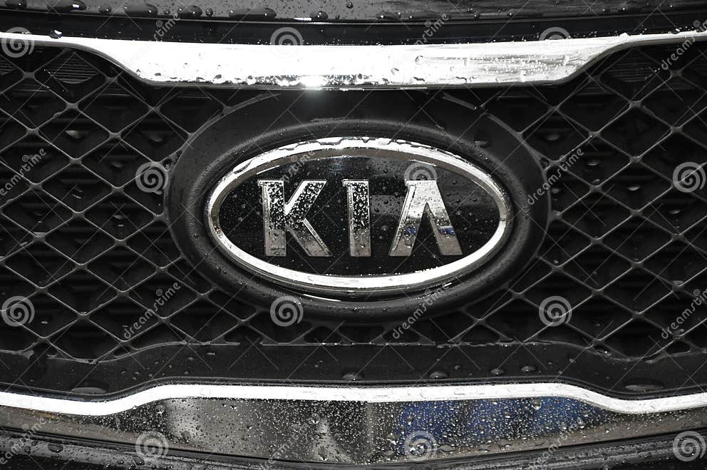 Kia symbol editorial photo. Image of drive, adrenalim - 18210611