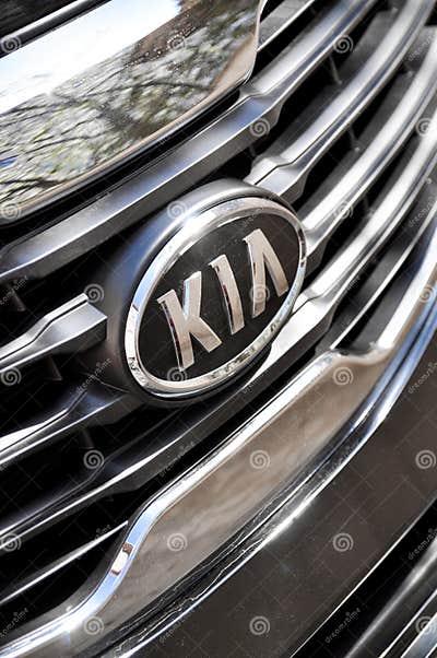 Kia symbol editorial image. Image of front, expensive - 24075040