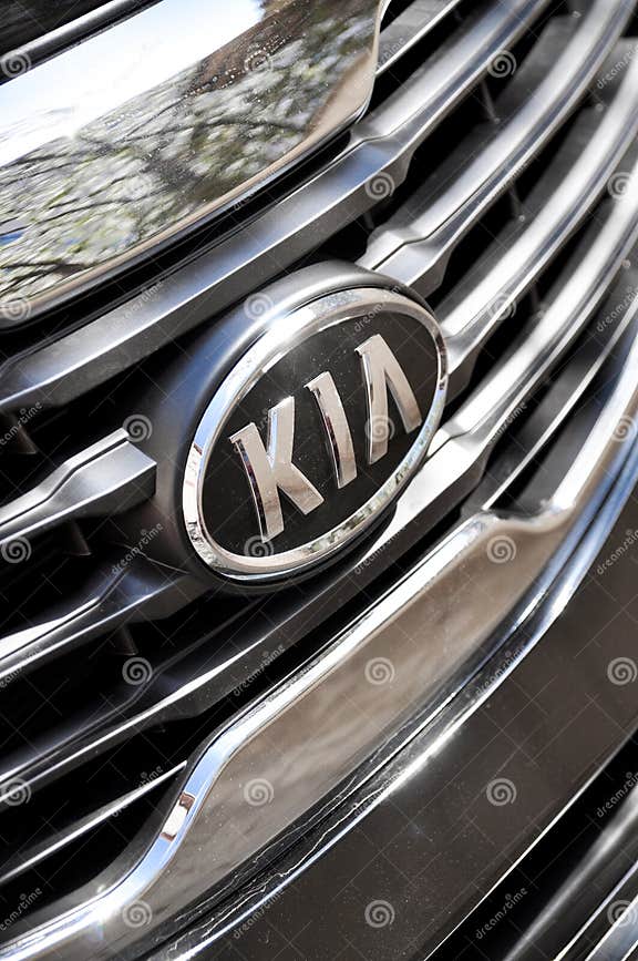 Kia symbol editorial image. Image of front, expensive - 24075040