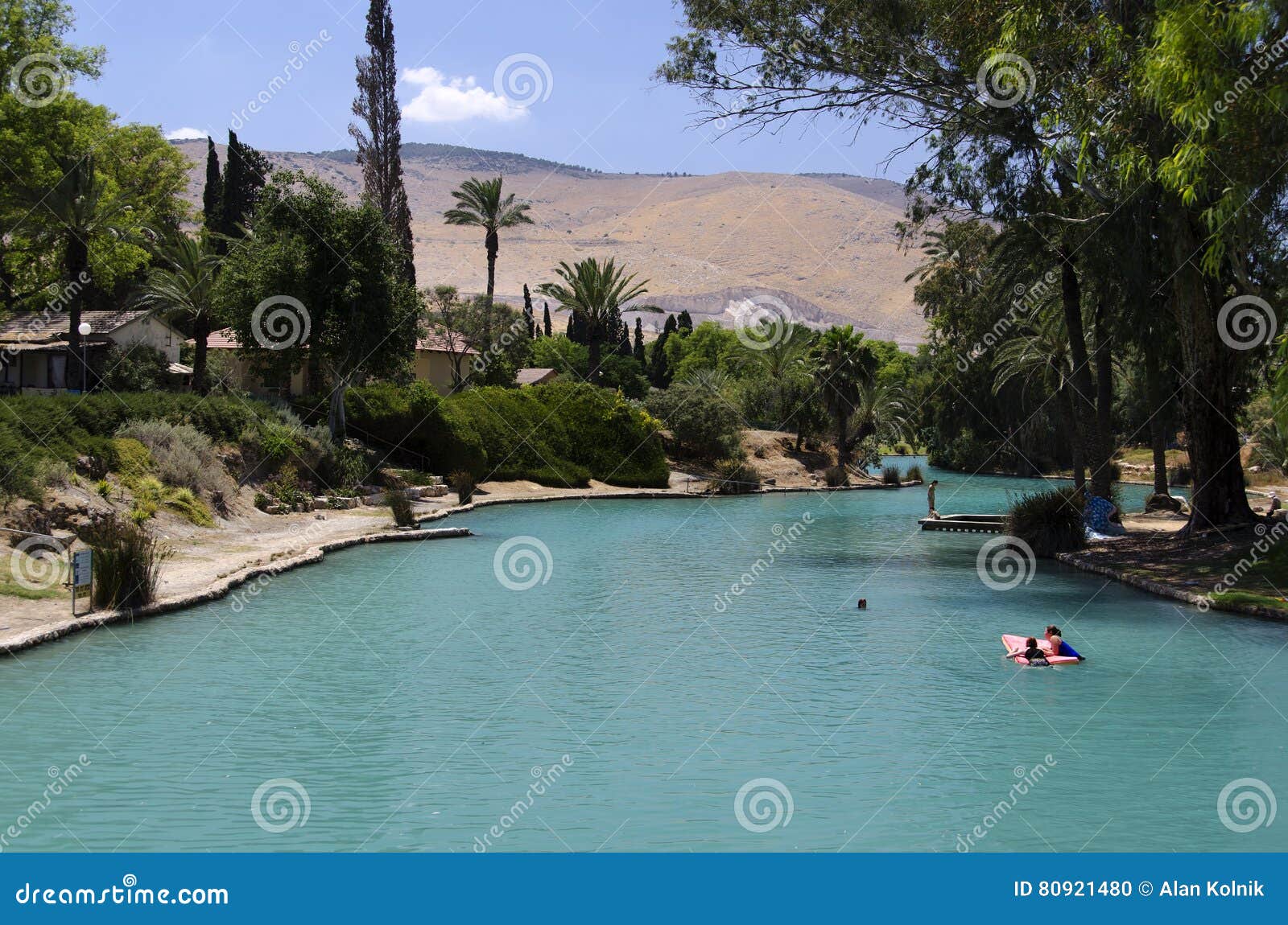 Kibboutz Nir David, Israël photo stock. Image du détente - 80921480