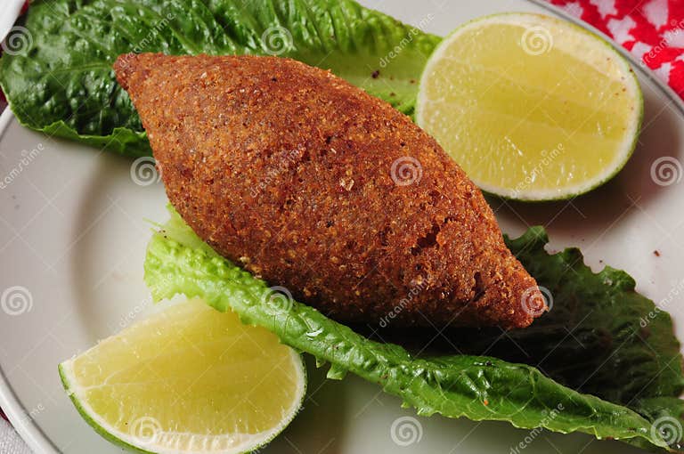 Kibe stock image. Image of kibe, lemon, food, meat, cuisine - 12195067