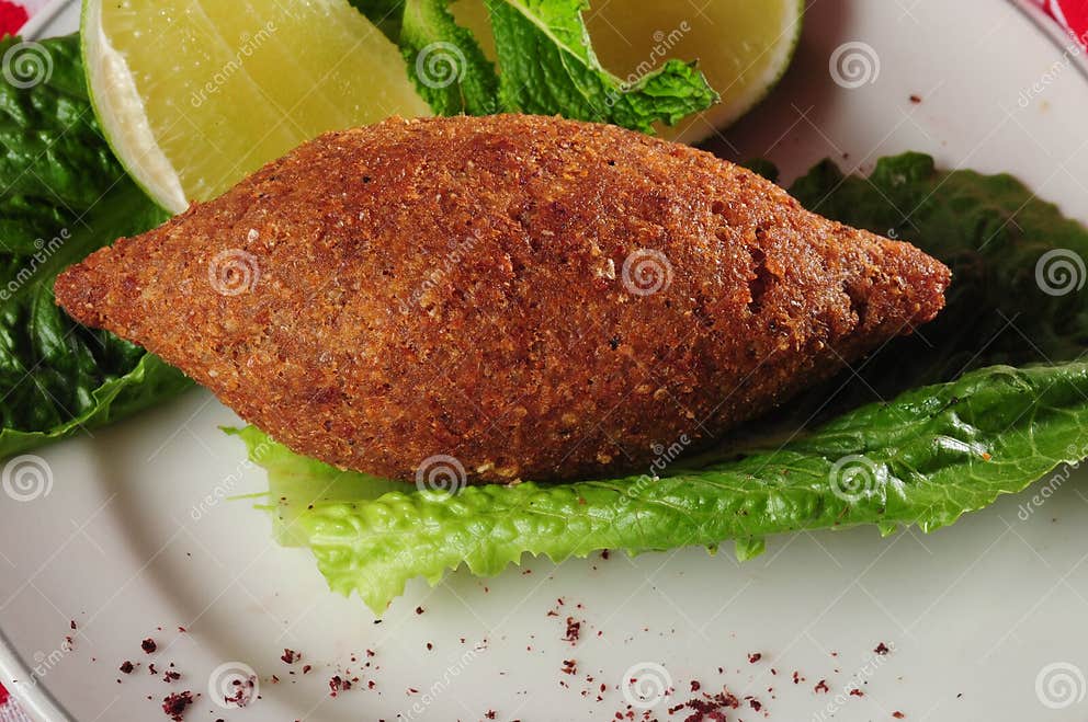 Kibe. stock image. Image of meat, mediterranean, ethnic - 12714449
