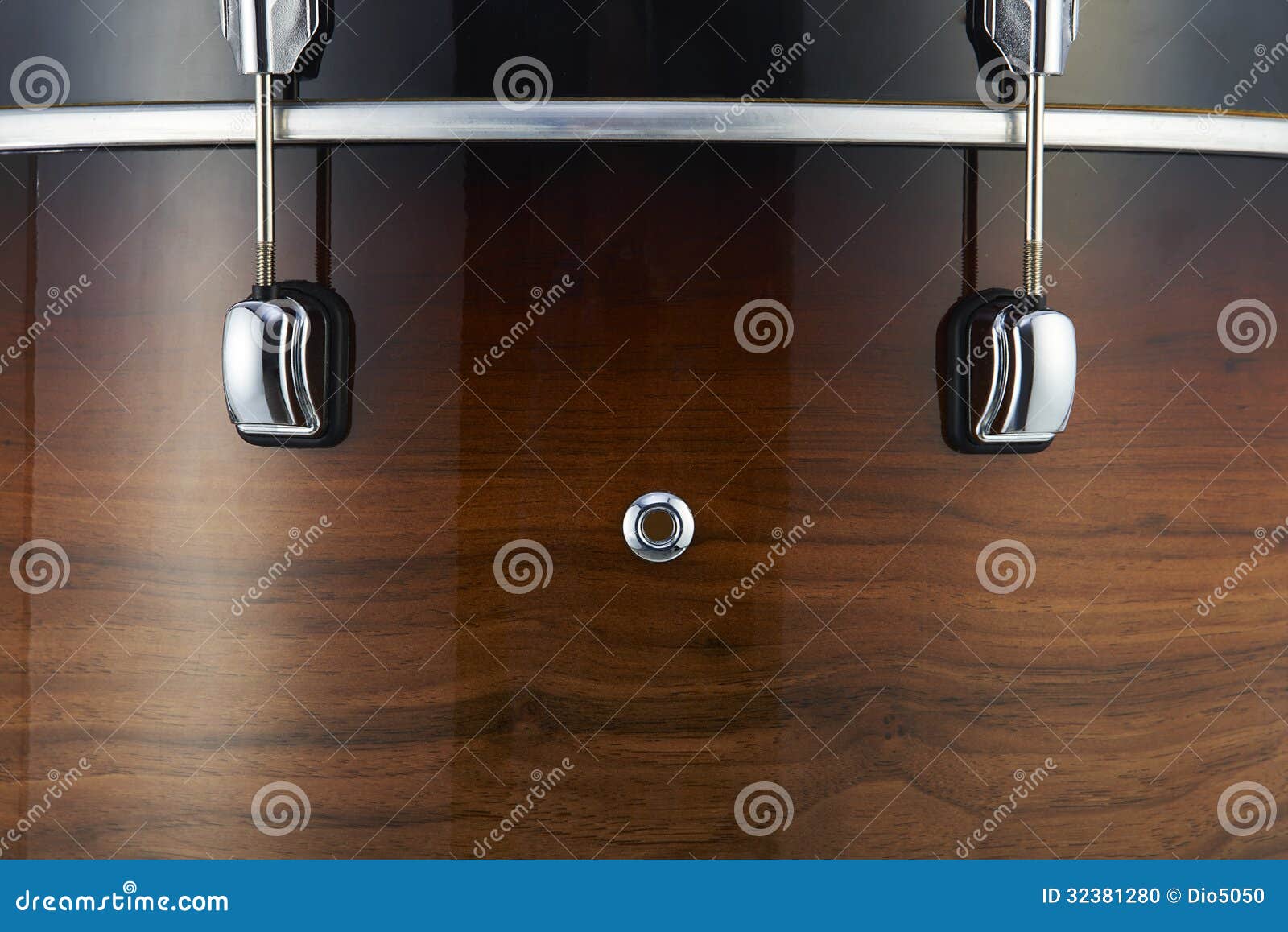 Kick drum stock photo. Image of music, instrument, wood - 32381280