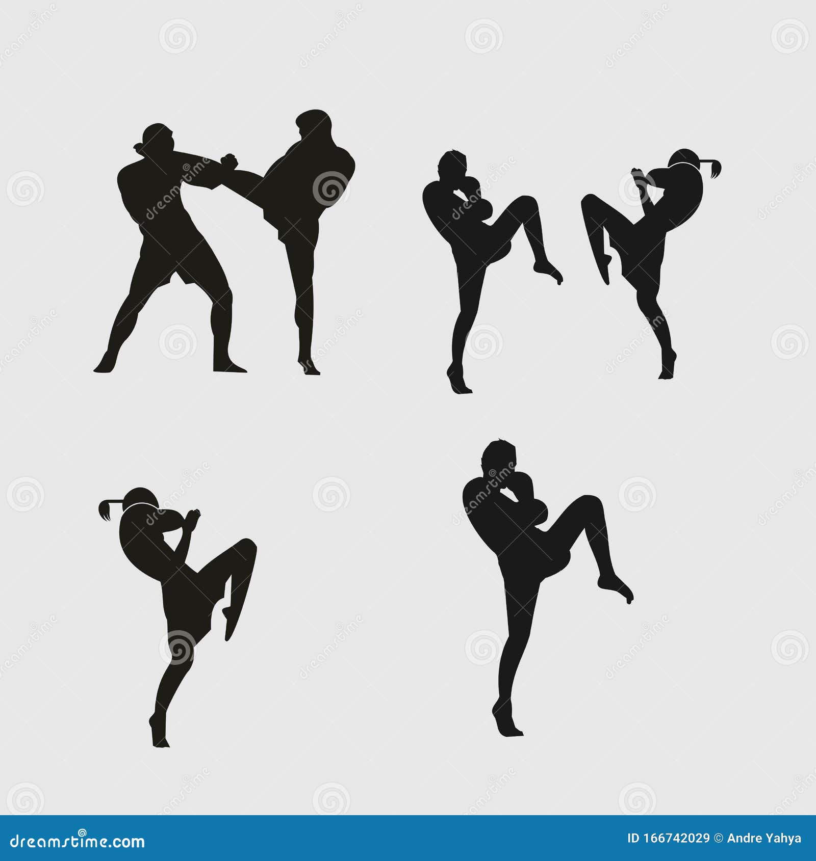Kickboxing logo template stock illustration. Illustration of club ...