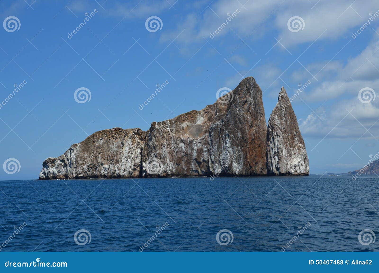 Kicker Rock Galapagos stock photo. Image of rock, deserts - 50407488