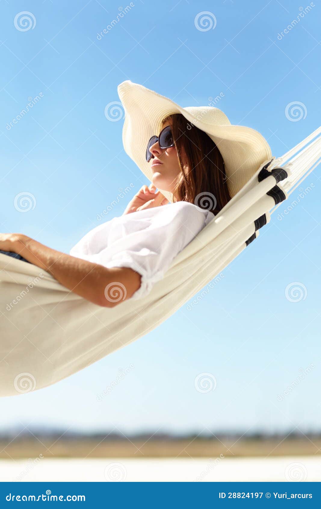 Kicking Back and Relaxing in Style Stock Image - Image of lovely, adult ...