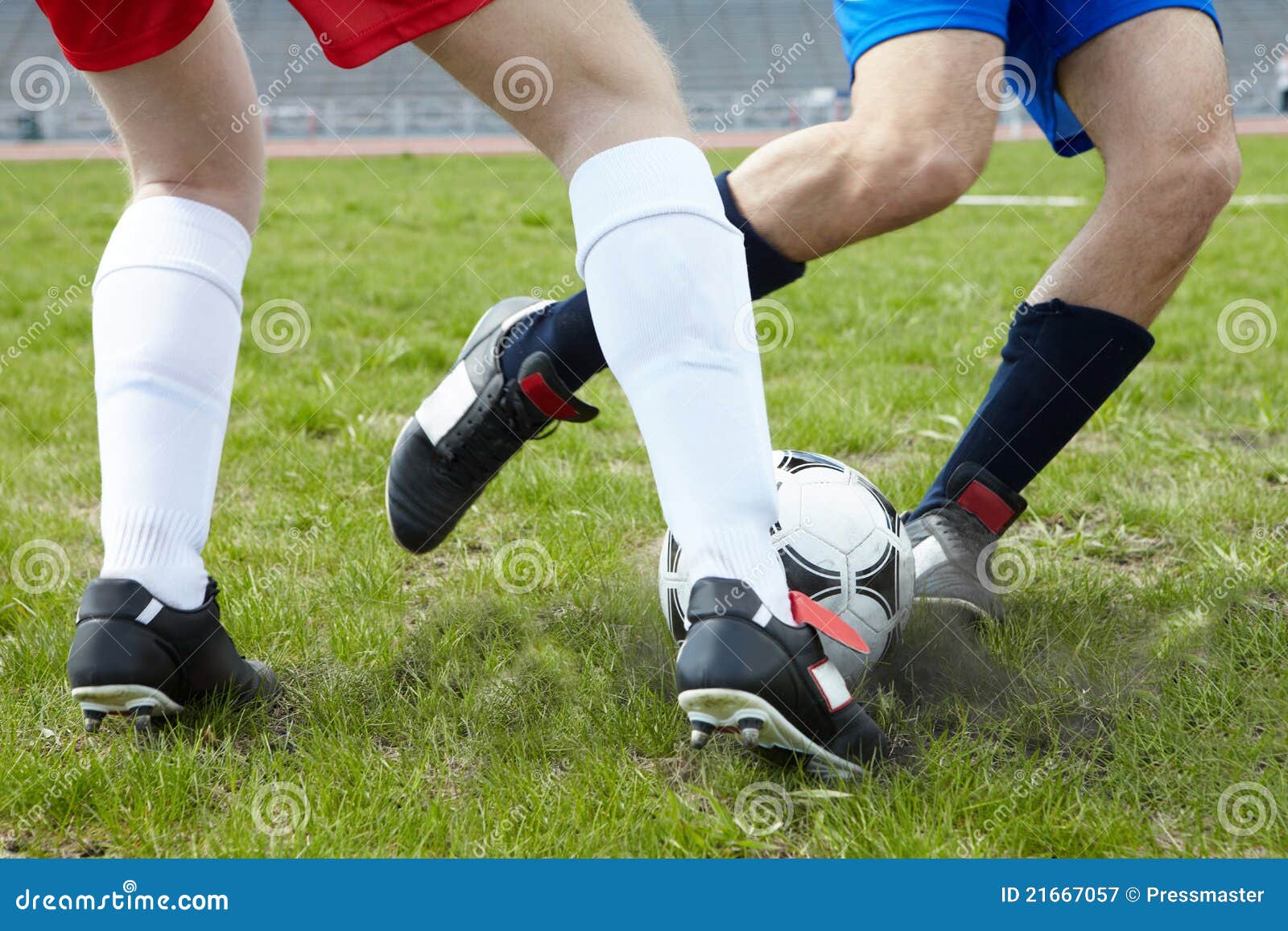Kicking ball stock image. Image of outside, kicking, human - 21667057