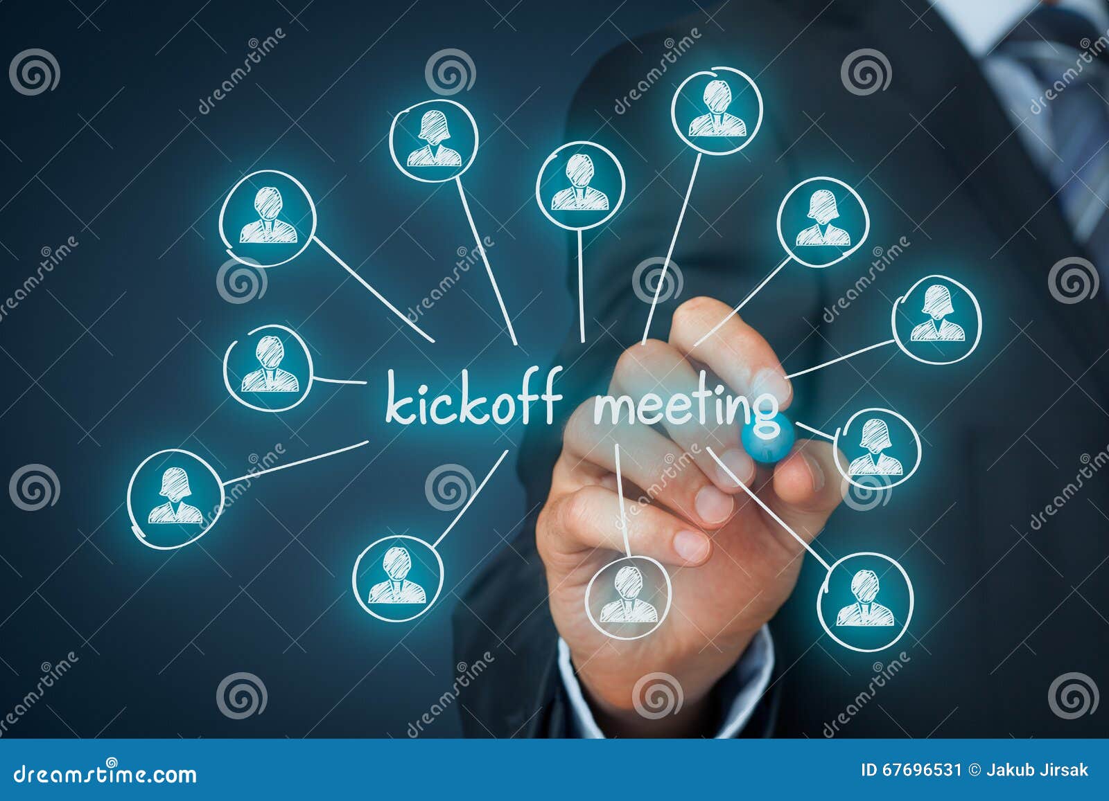 Kickoff meeting stock image. Image of planning, kickoff - 67696531